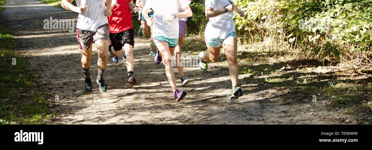 Cross country running children hi-res stock photography and images - Alamy