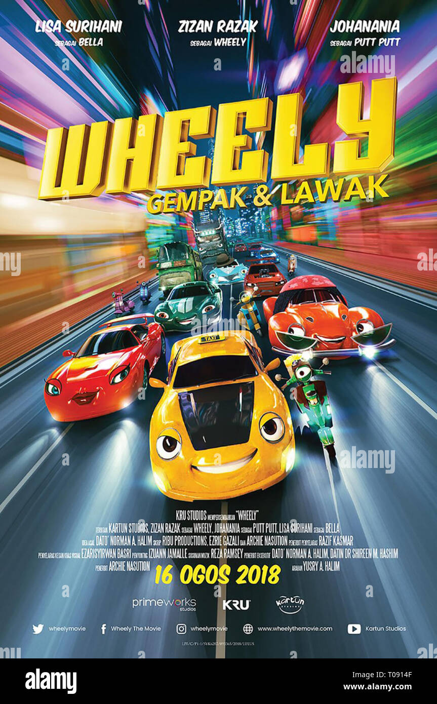 WHEELY, Malaysian poster, 2018. © Blue Fox Entertainment / courtesy ...