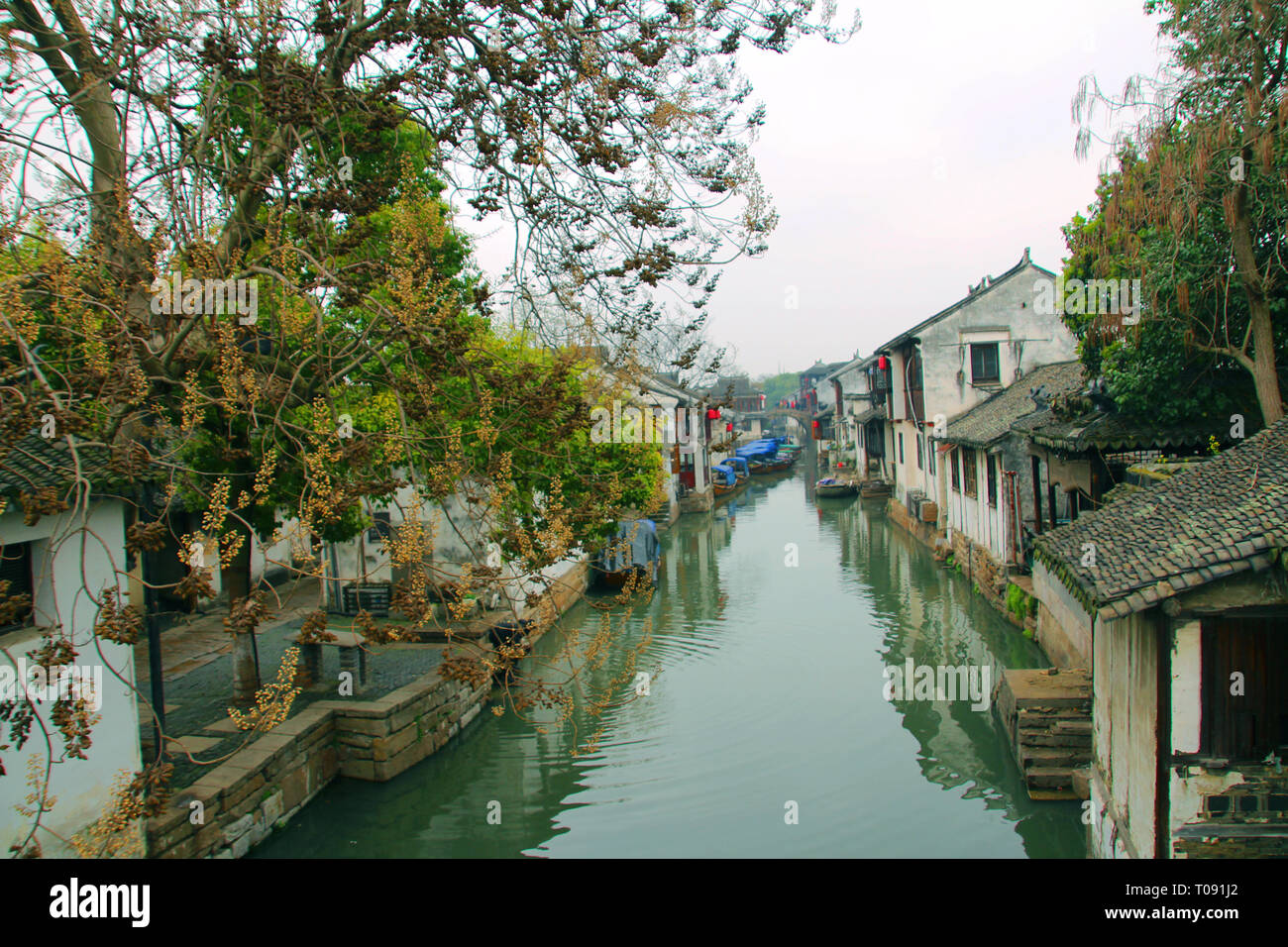 Zhouzhuang, one of the most famous water townships in China, is ...