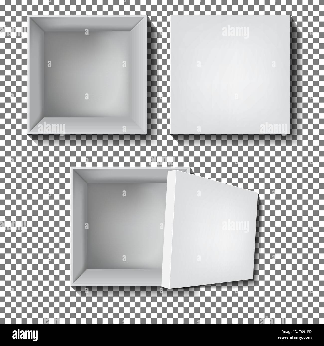 White box vector Stock Vector Image & Art - Alamy
