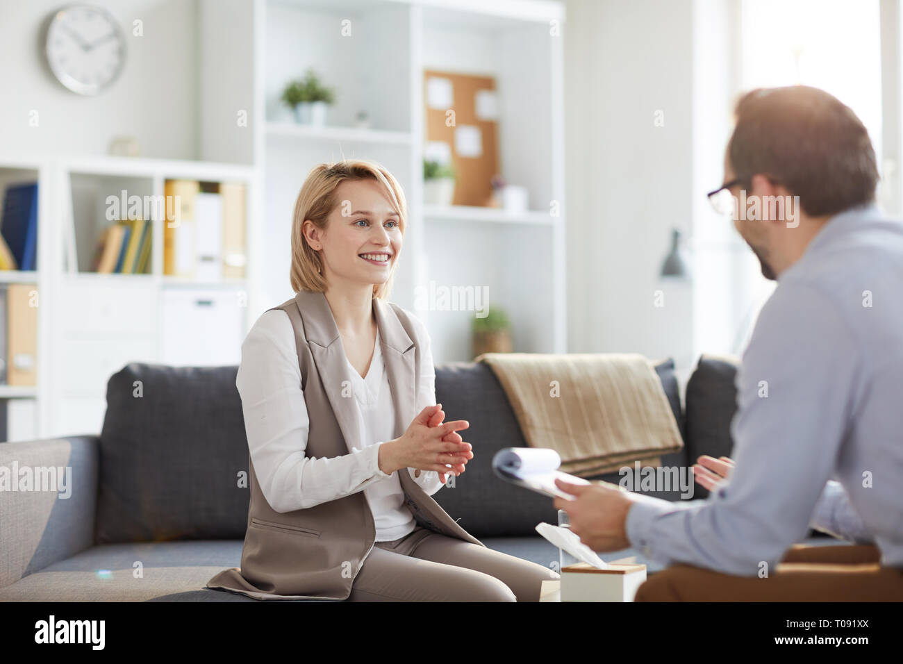 Communication problems solving psychology hi-res stock photography and ...