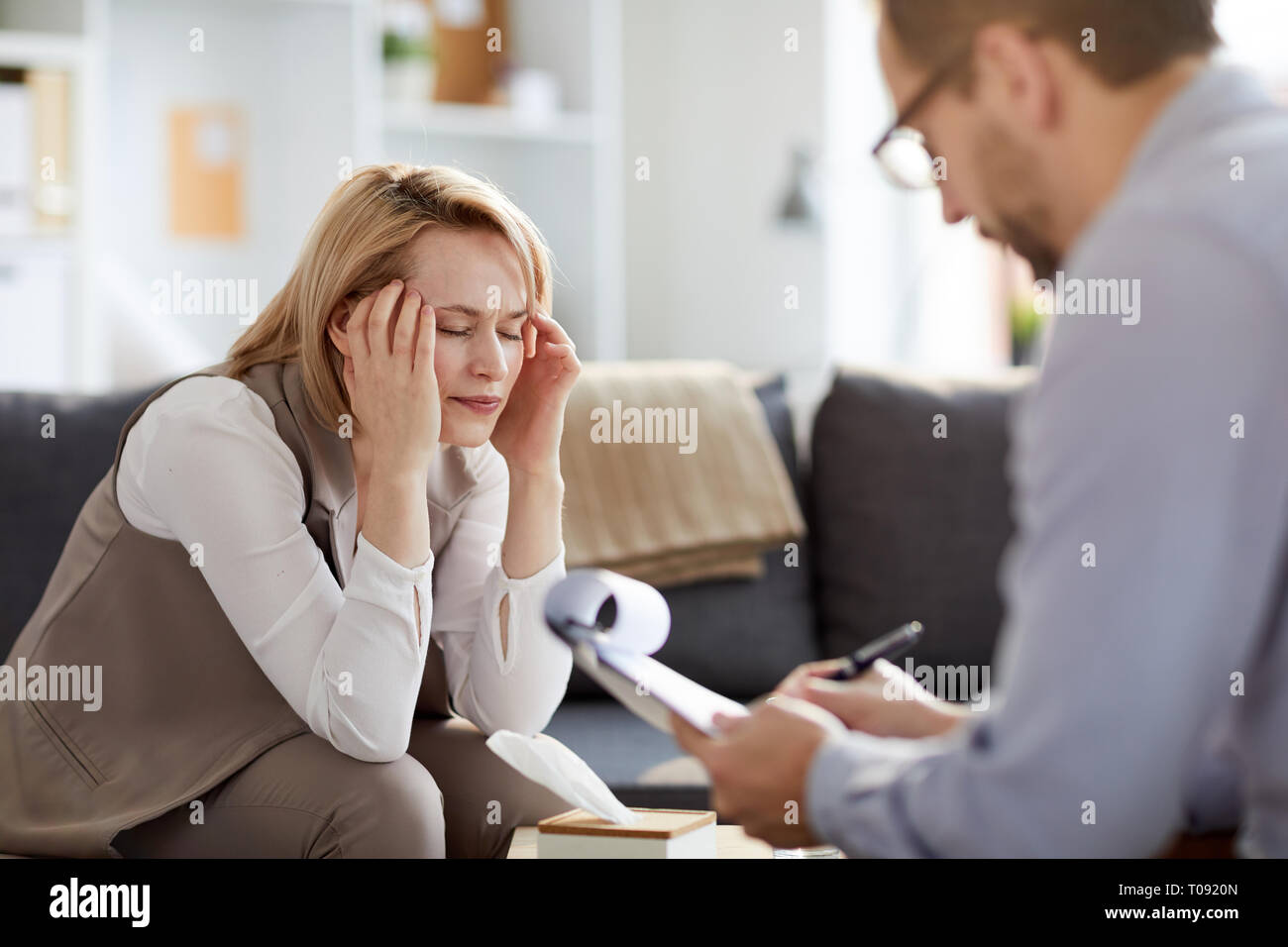 Tense concentration hi-res stock photography and images - Alamy