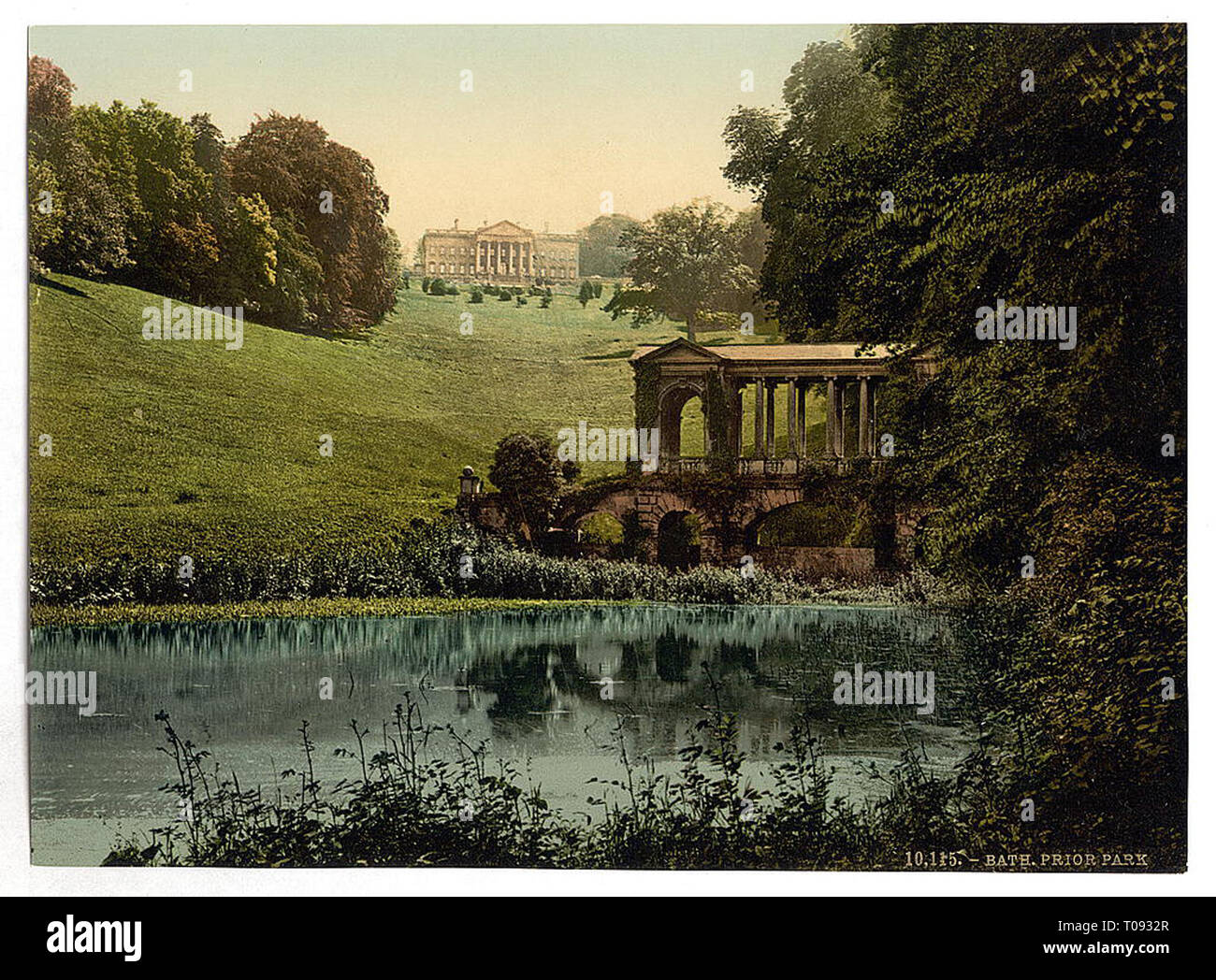 Palladian bridge prior park bath hi-res stock photography and images ...