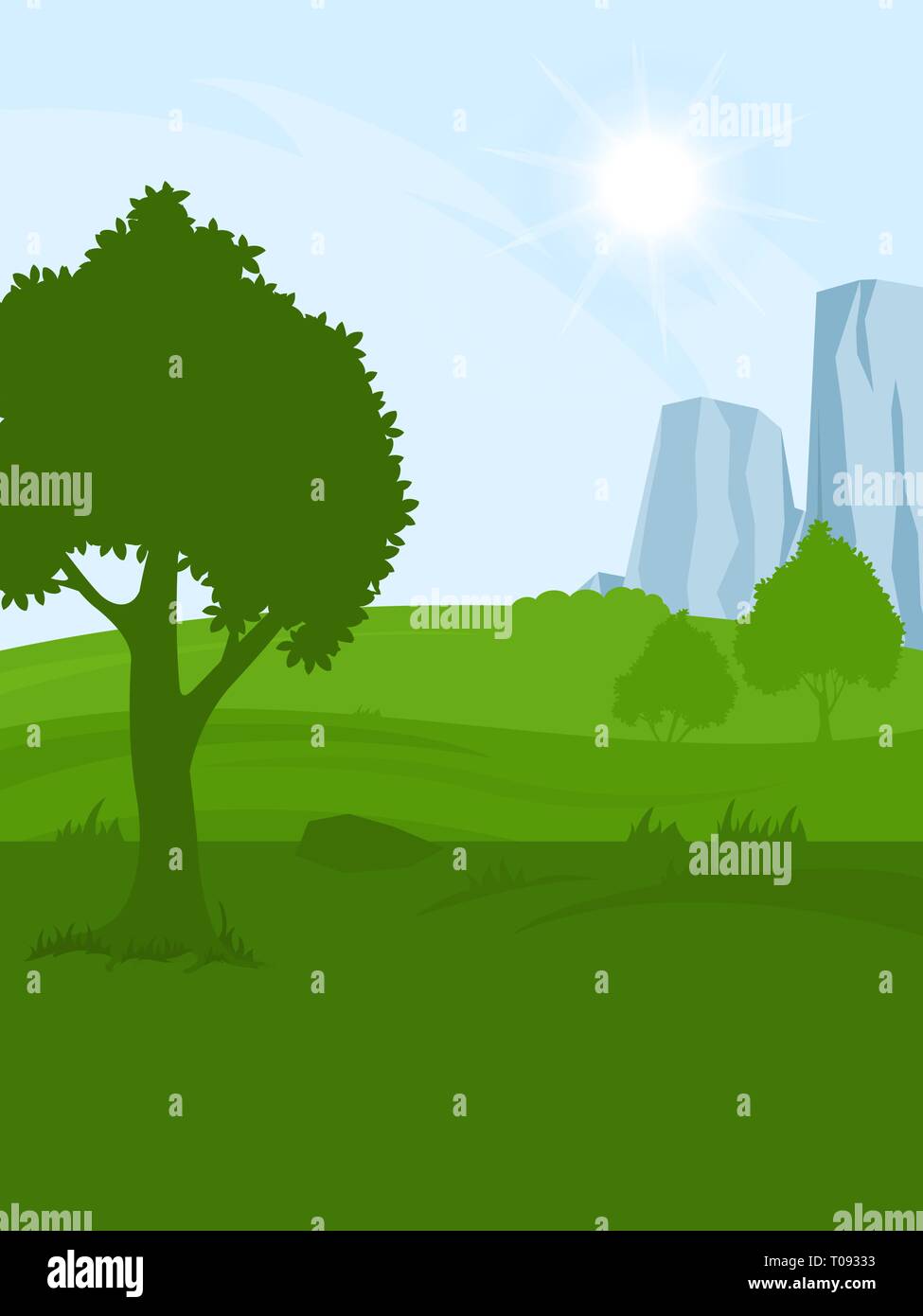 Stones rural Stock Vector Images - Alamy