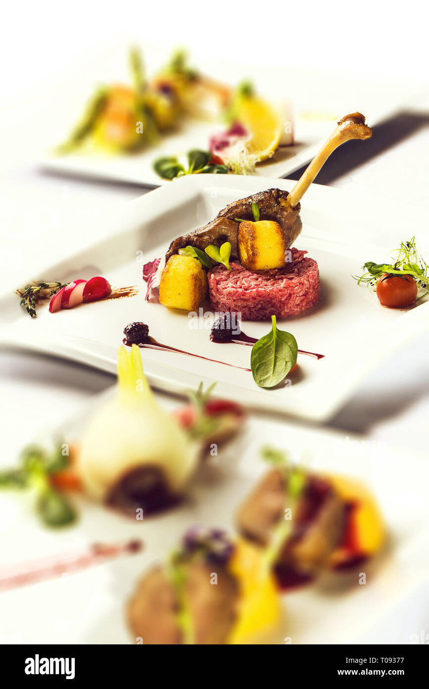 Goose confit hi-res stock photography and images - Alamy