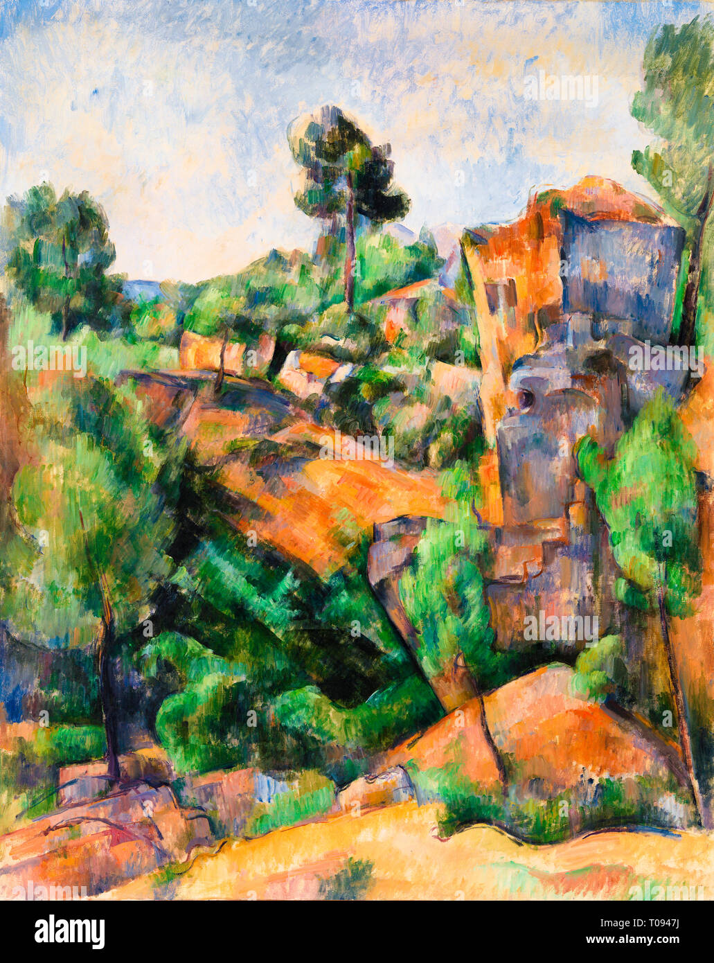 Paul cezanne bibemus quarry hi-res stock photography and images - Alamy