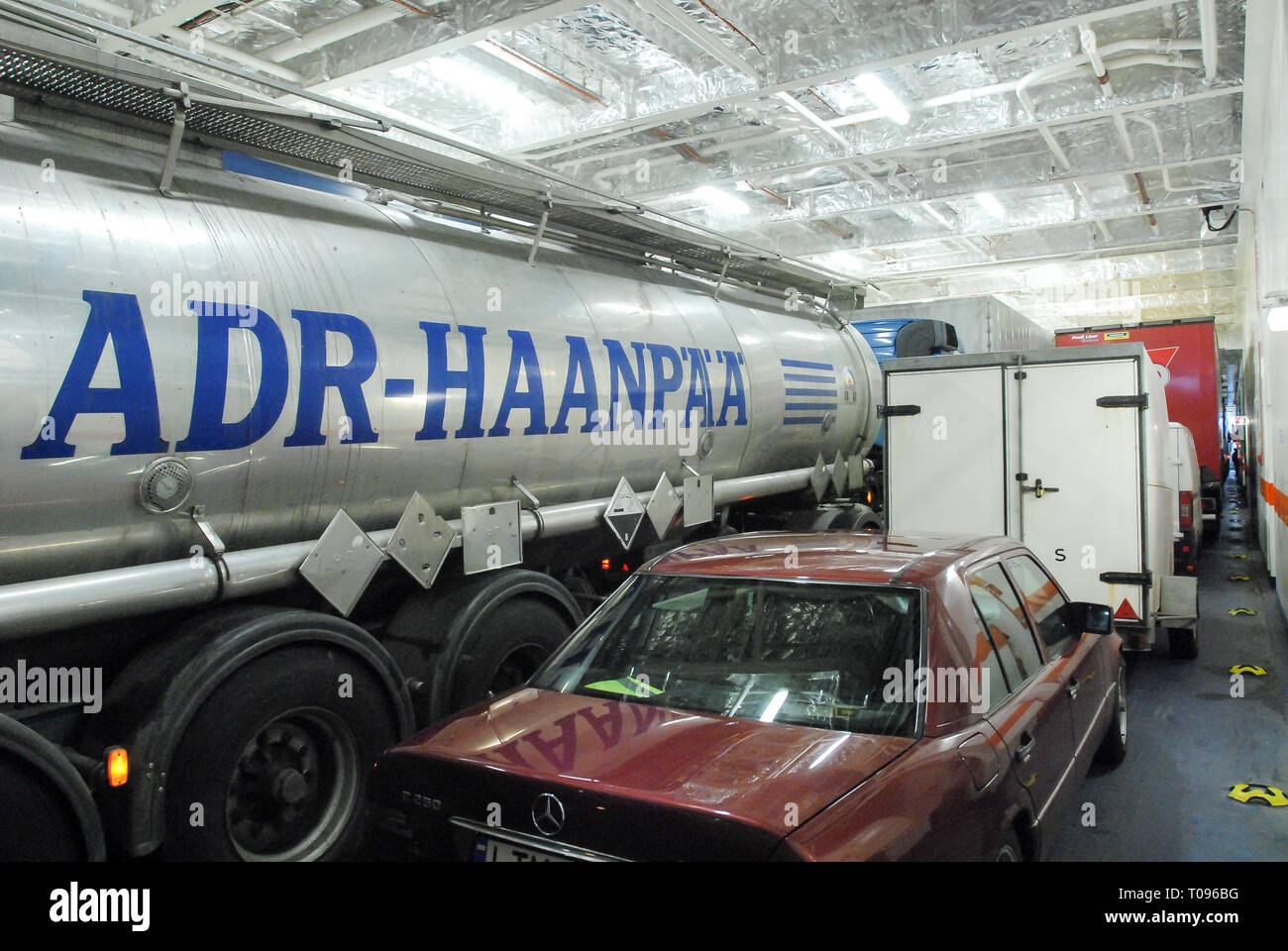 MS Stena Baltica, ro-pax ferry owned by Stena Line, in Karlskrona ...
