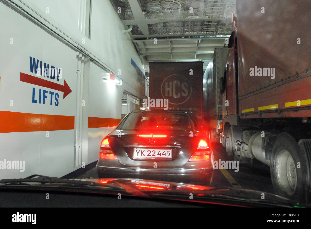 MS Stena Baltica, ro-pax ferry owned by Stena Line, in Karlskrona ...