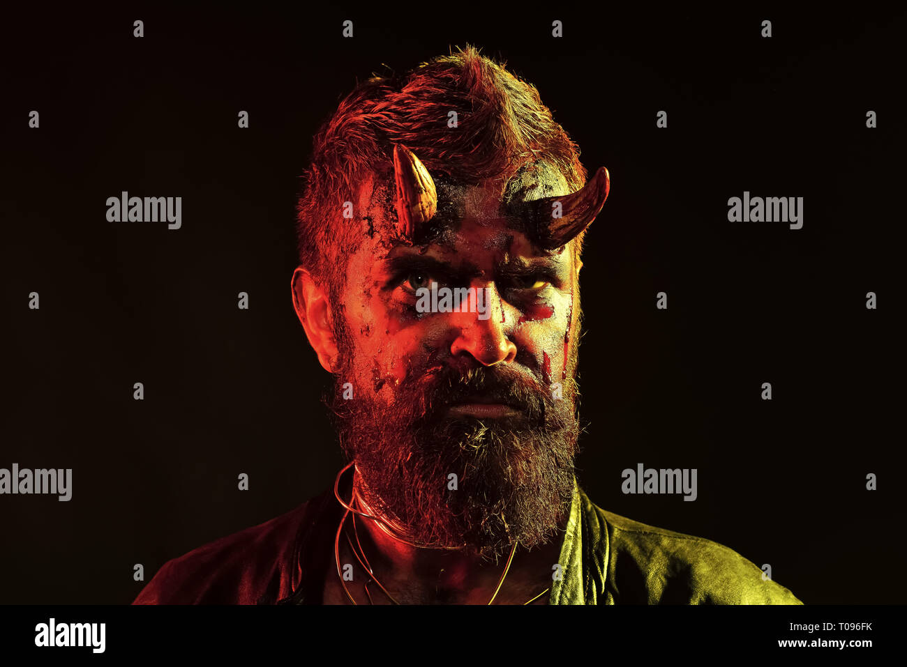 Halloween hell, death, evil, horror concept Stock Photo - Alamy