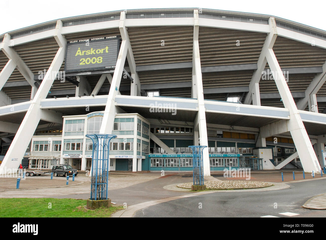 Nya Ullevi stadium in Goteborg, Västra Götaland, Sweden. March 14th ...