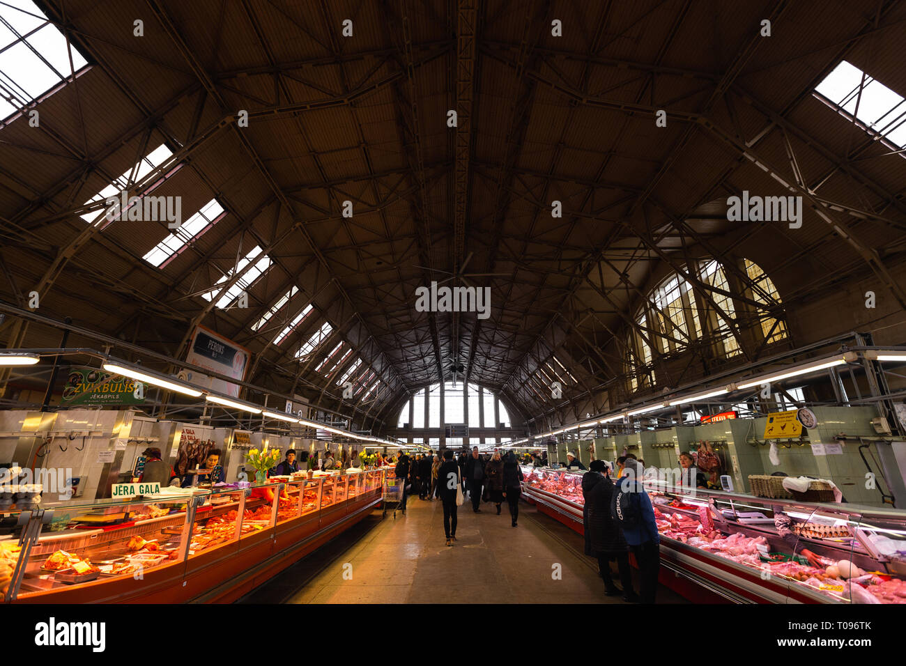 Central market centraltirgus zeppelin hangars hi-res stock photography ...