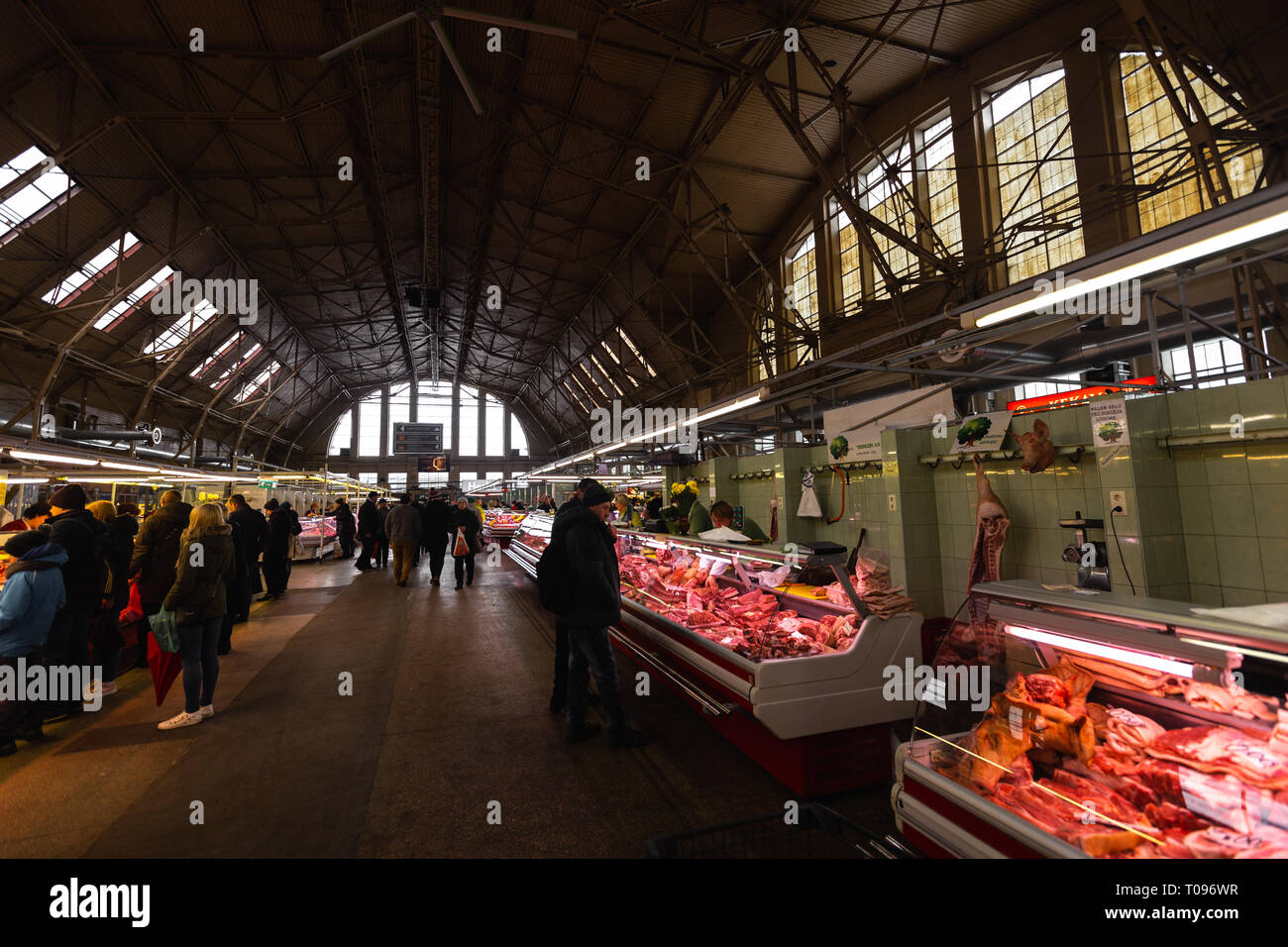 Central market centraltirgus zeppelin hangars hi-res stock photography ...
