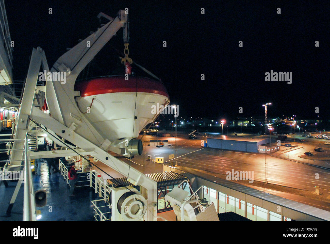 MS Stena Baltica, ro-pax ferry owned by Stena Line, in Karlskrona ...