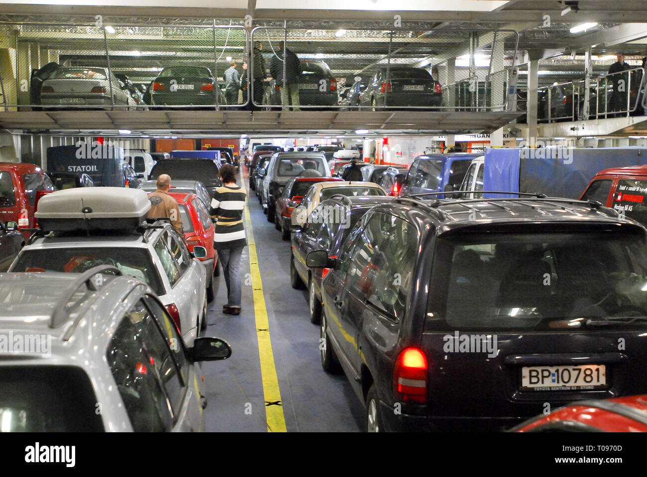 MS Stena Baltica, ro-pax ferry owned by Stena Line, in Karlskrona ...