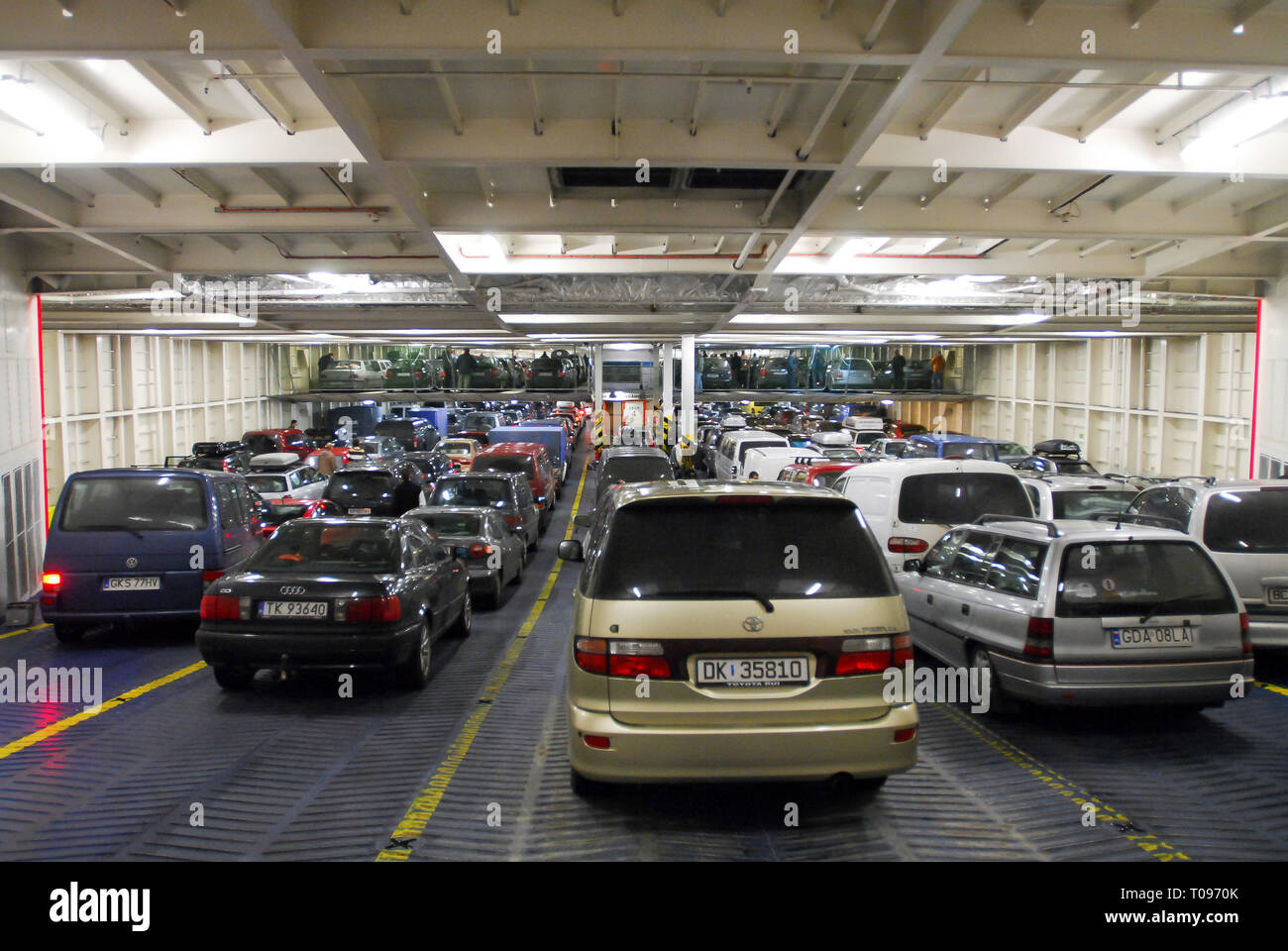 MS Stena Baltica, ro-pax ferry owned by Stena Line, in Karlskrona ...