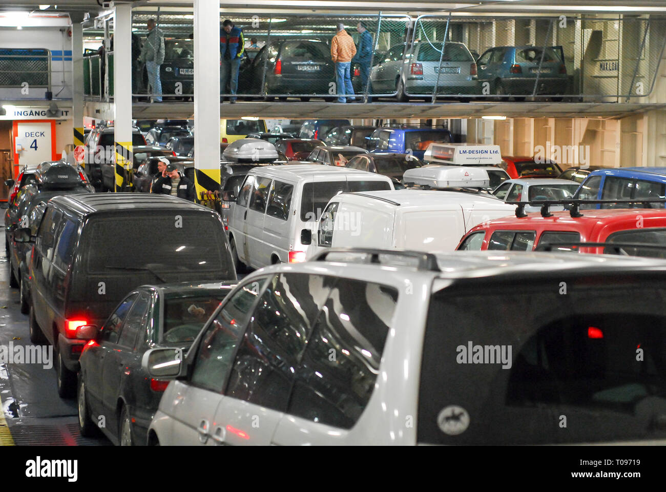 MS Stena Baltica, ro-pax ferry owned by Stena Line, in Karlskrona ...