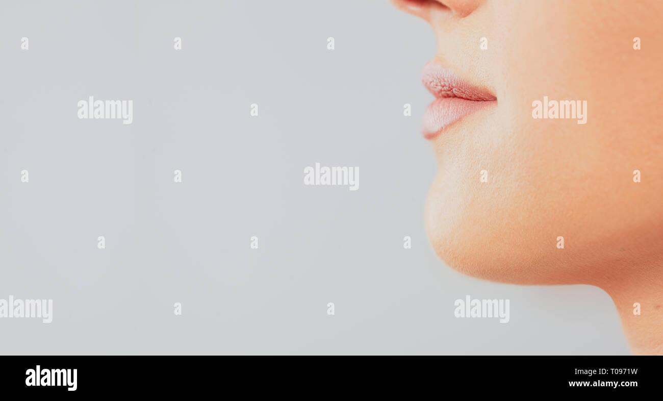 Human mouth smile hi-res stock photography and images - Alamy