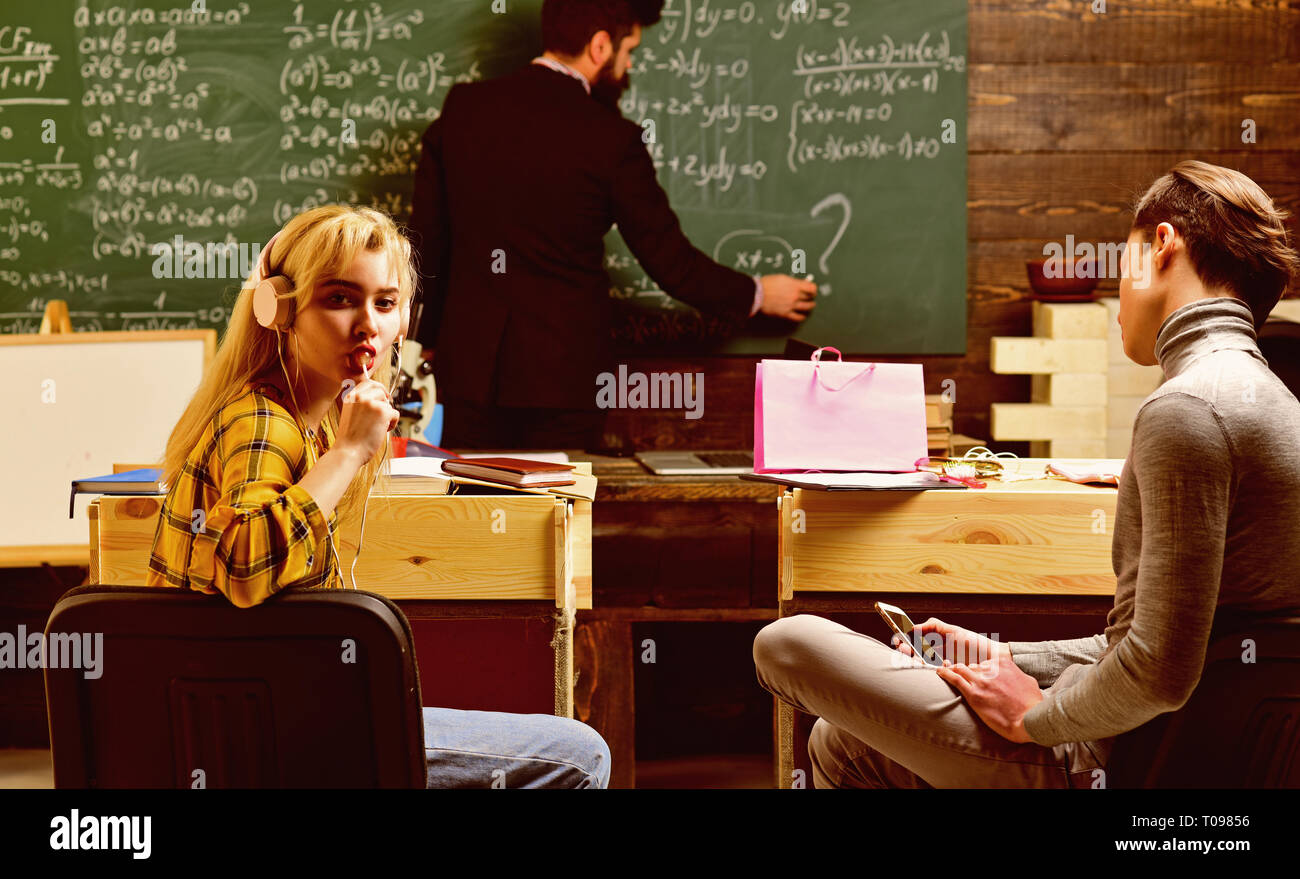 Student writing composition for annual exams preparation. Students ...