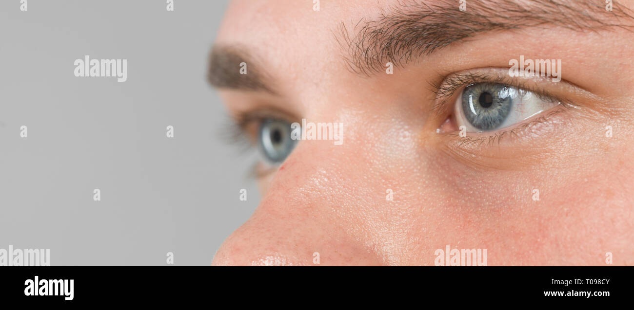 human eyse close-up Stock Photo - Alamy