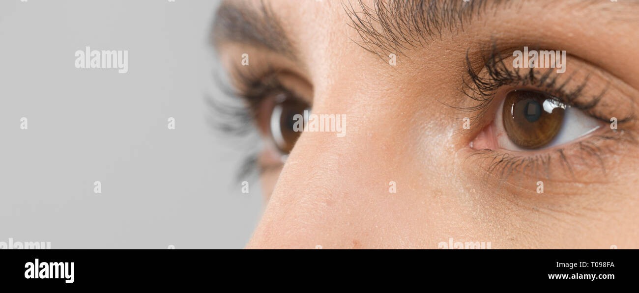 human eyse close-up Stock Photo - Alamy