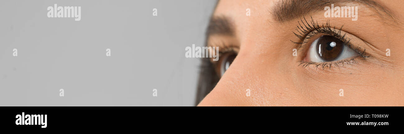 human eyse close-up Stock Photo - Alamy