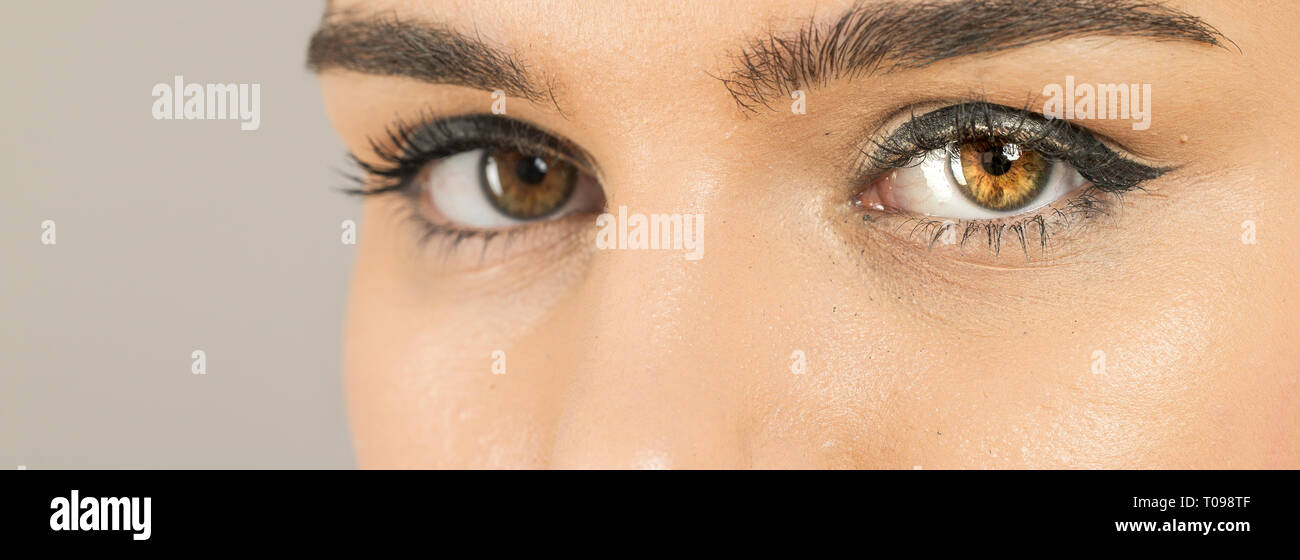 human eyse close-up Stock Photo - Alamy