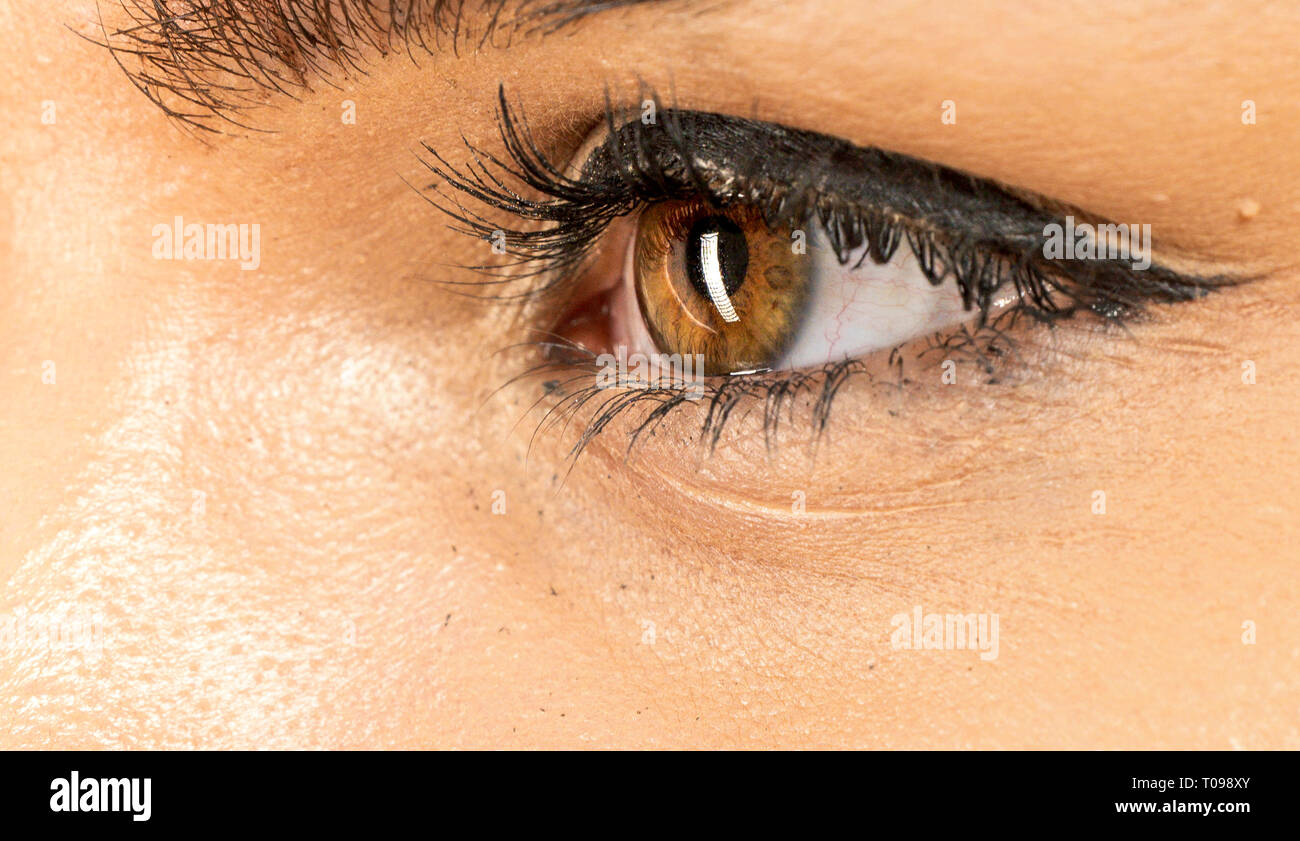 human eyse close-up Stock Photo - Alamy