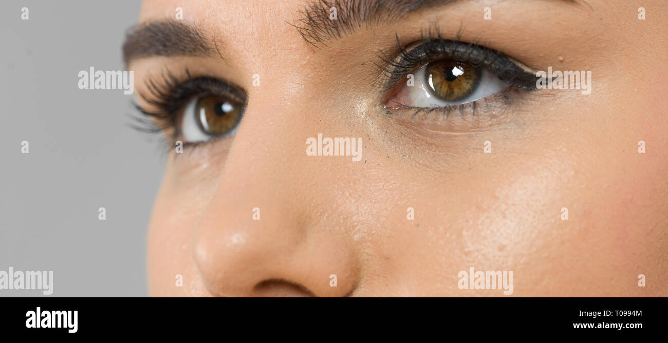 human eyse close-up Stock Photo - Alamy