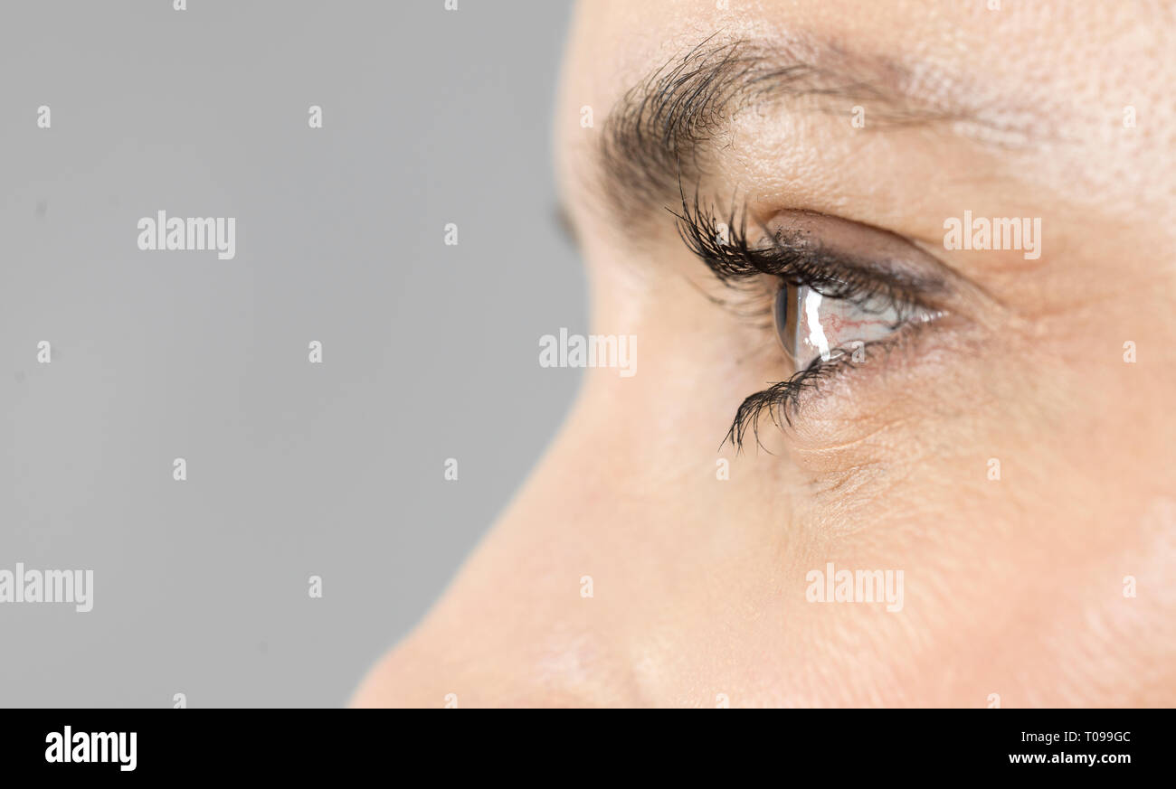 human eyse close-up Stock Photo - Alamy