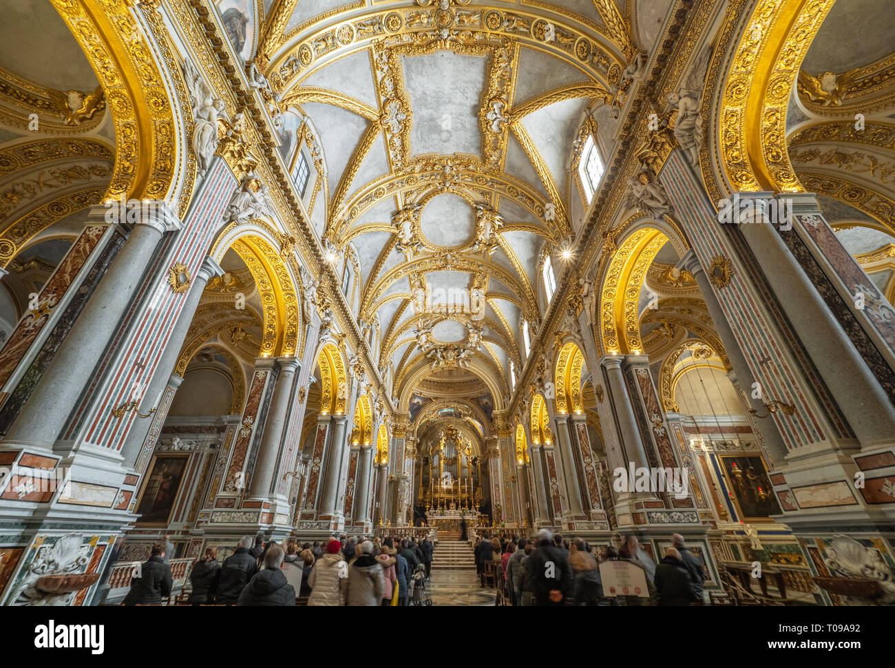 Montecassino (Italy) - The Montecassino Abbey, on Cassino city province ...