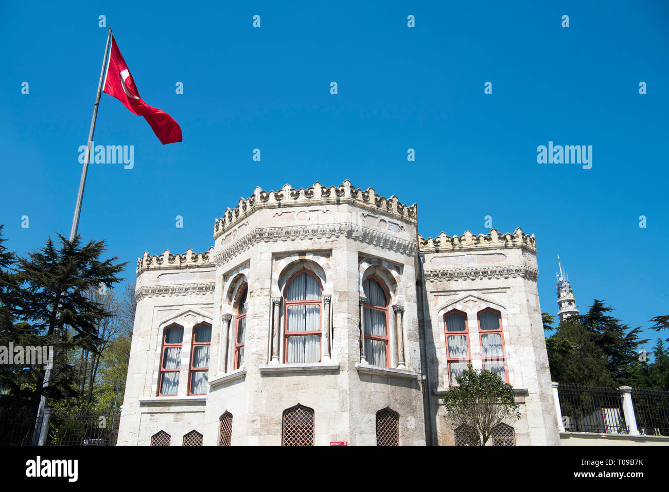 Main building of istanbul university hi-res stock photography and ...