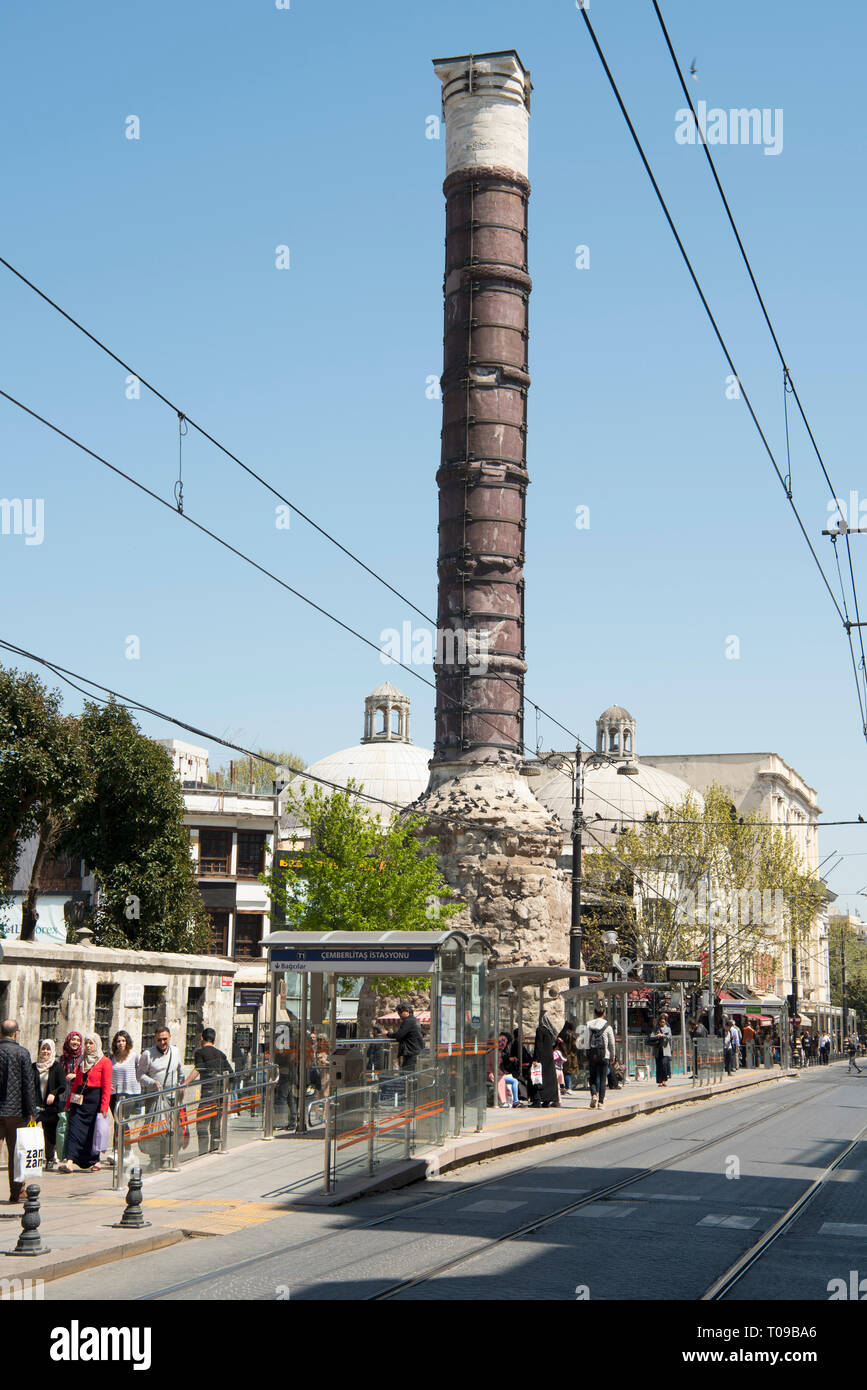 Burnt column istanbul hi-res stock photography and images - Alamy