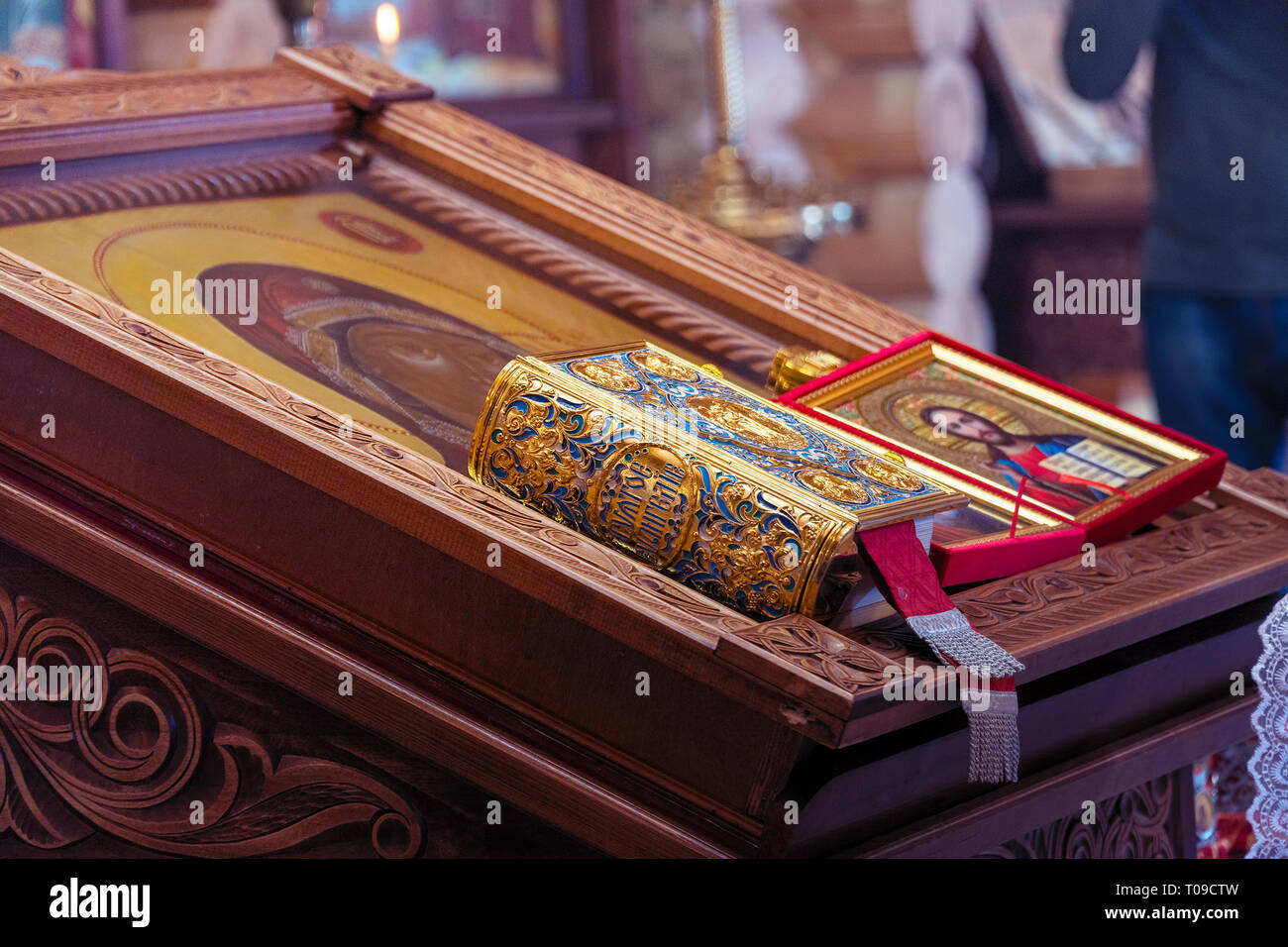 Christian orthodox clergyman in hi-res stock photography and images - Alamy