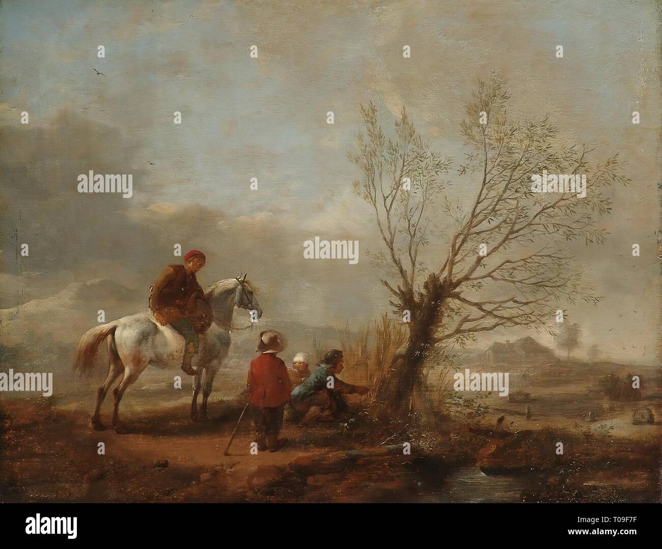 'Little Fowlers'. Holland, First half of the 1650s. Dimensions: 23,2x29 ...