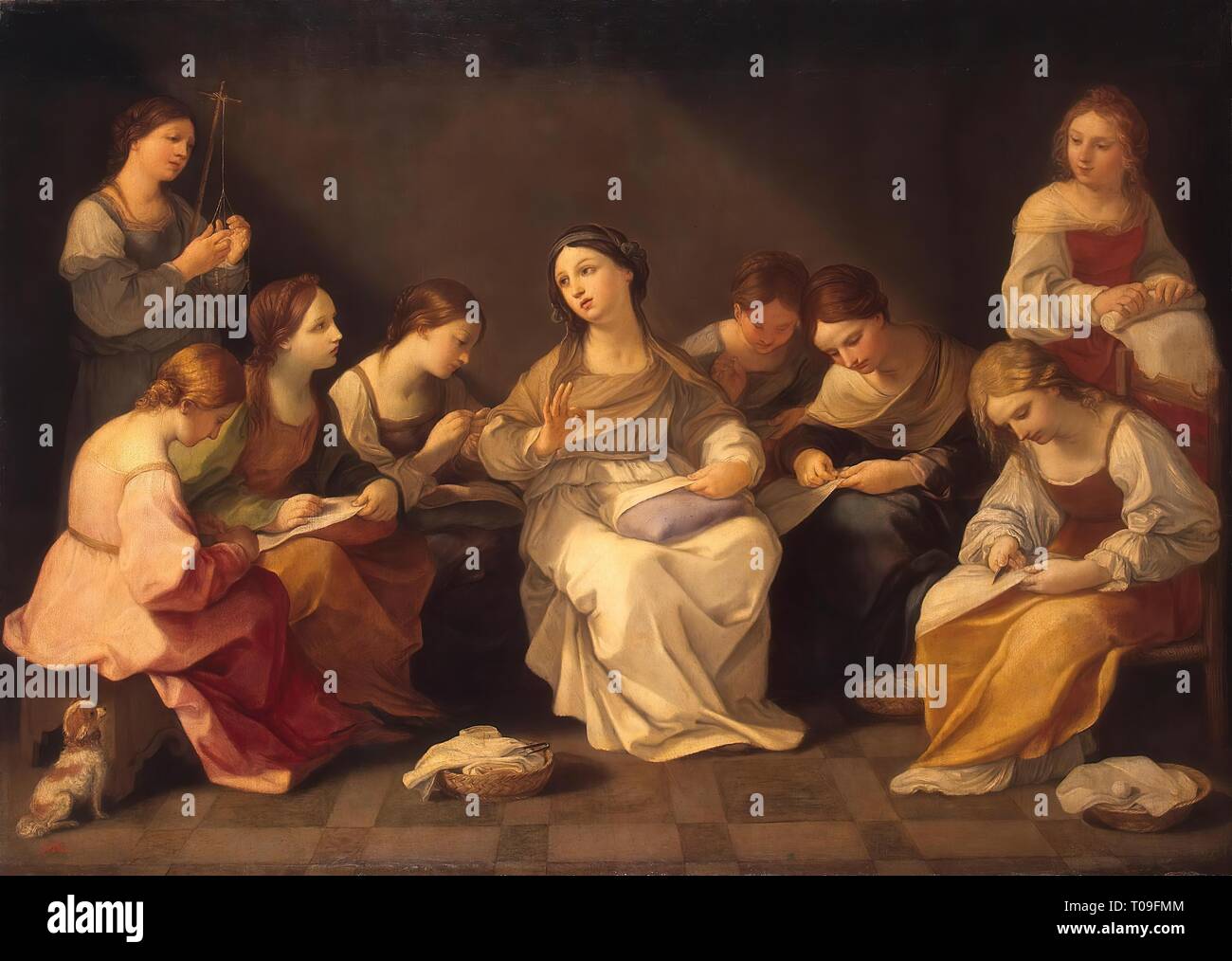 'Education of the Virgin Mary'. Italy, Between 1640 and 1642 ...