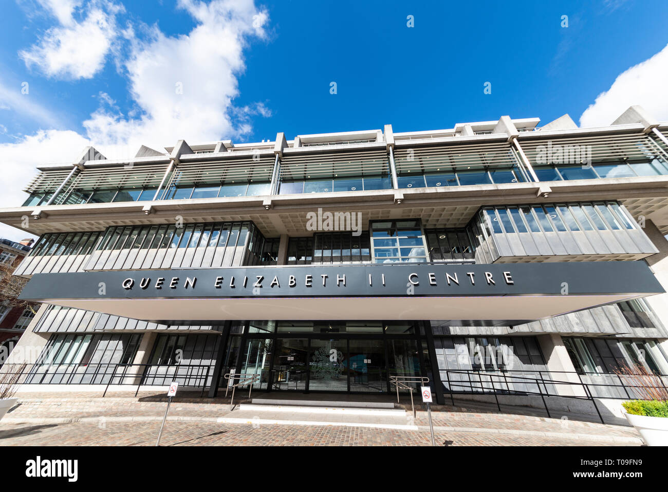 Queen Elizabeth II Centre, Westminster, London, UK. Conference facility ...