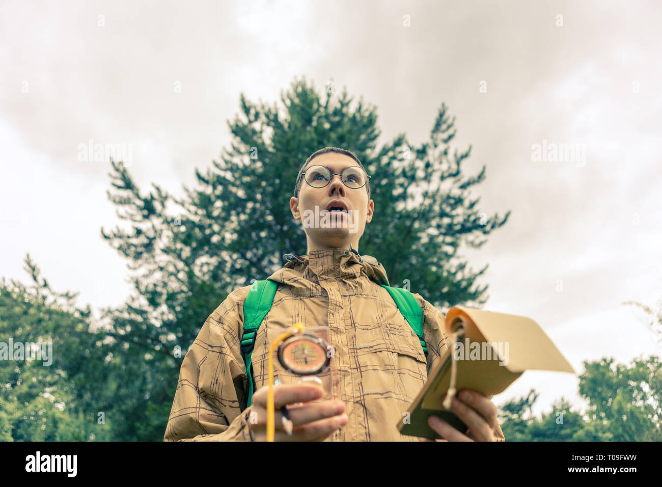 Botanist studies hi-res stock photography and images - Alamy