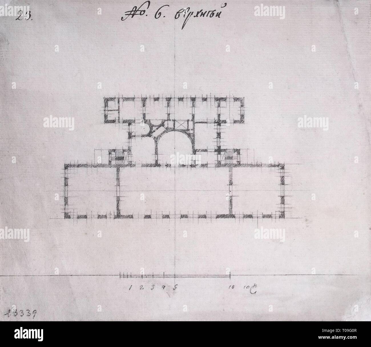 'Plan of the Opera House. First Floor (Second Floor, USA)'. Russia ...