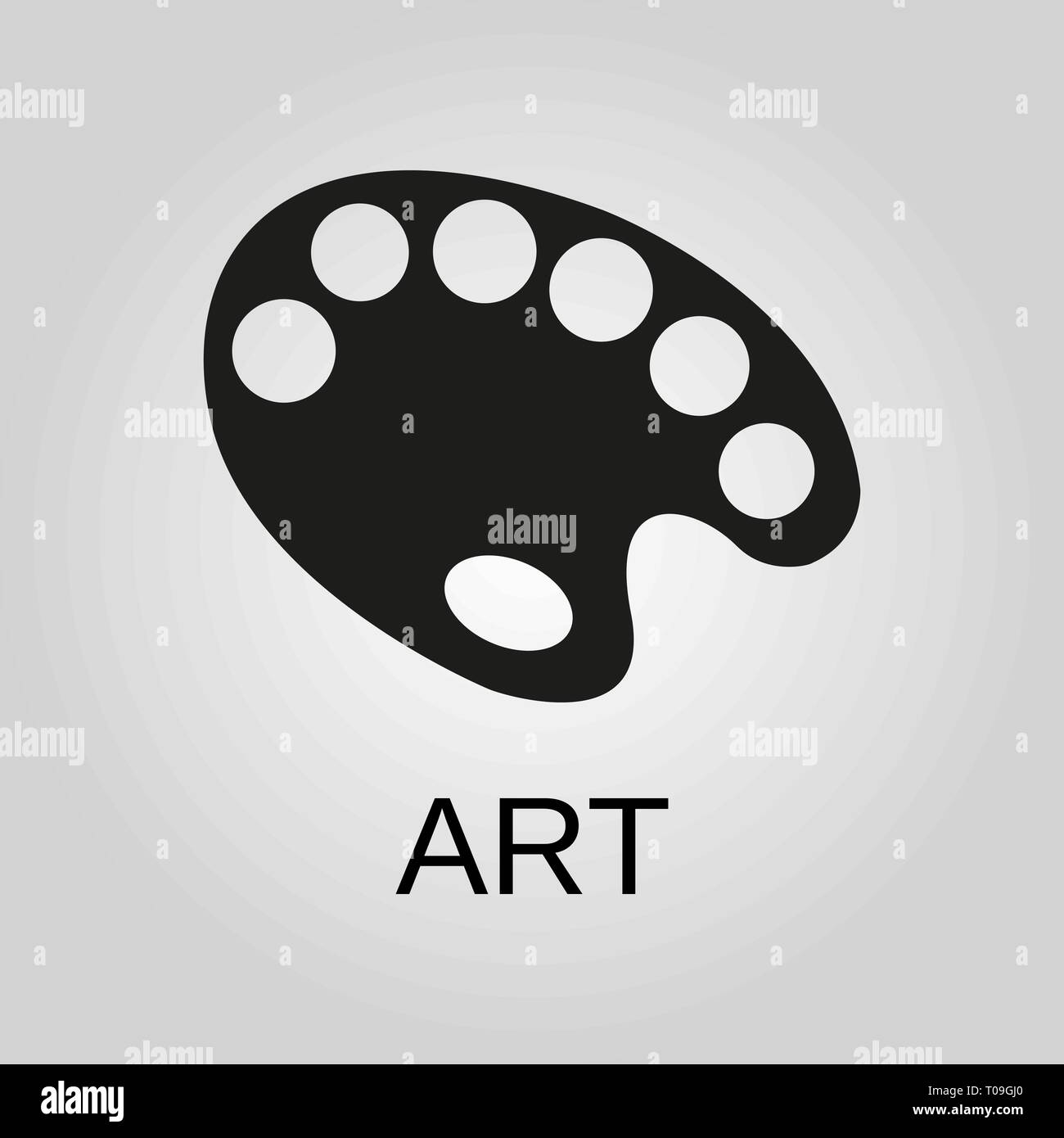 Art icon. Art symbol. Flat design. Stock - Vector illustration Stock ...