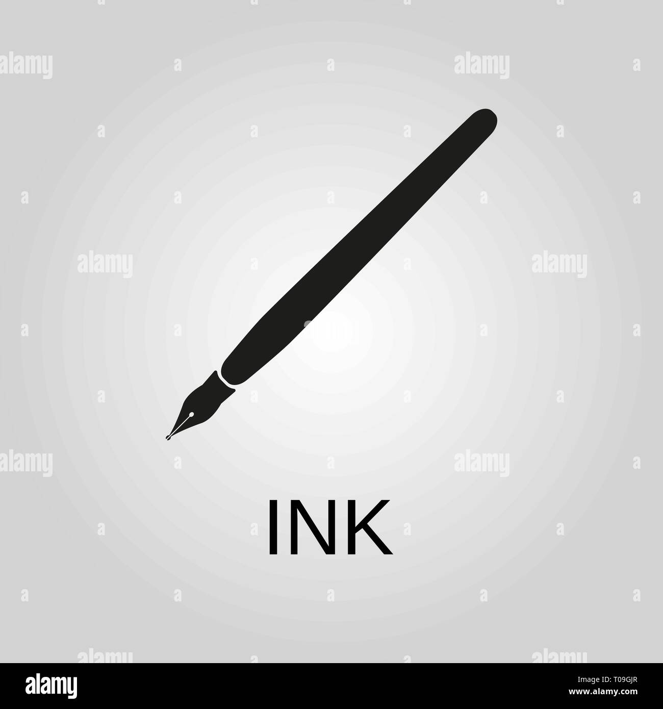 Ink icon. Ink symbol. Flat design. Stock - Vector illustration Stock ...