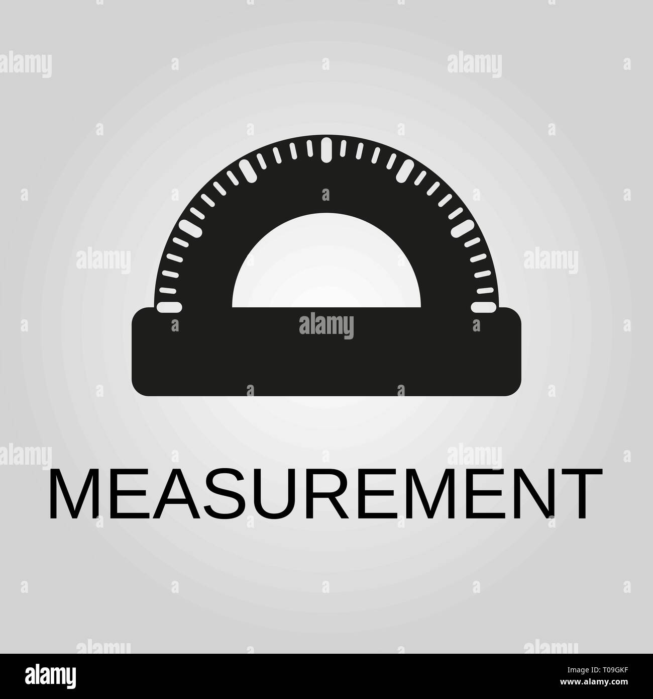 Measurement icon. Measurement symbol. Flat design. Stock - Vector ...