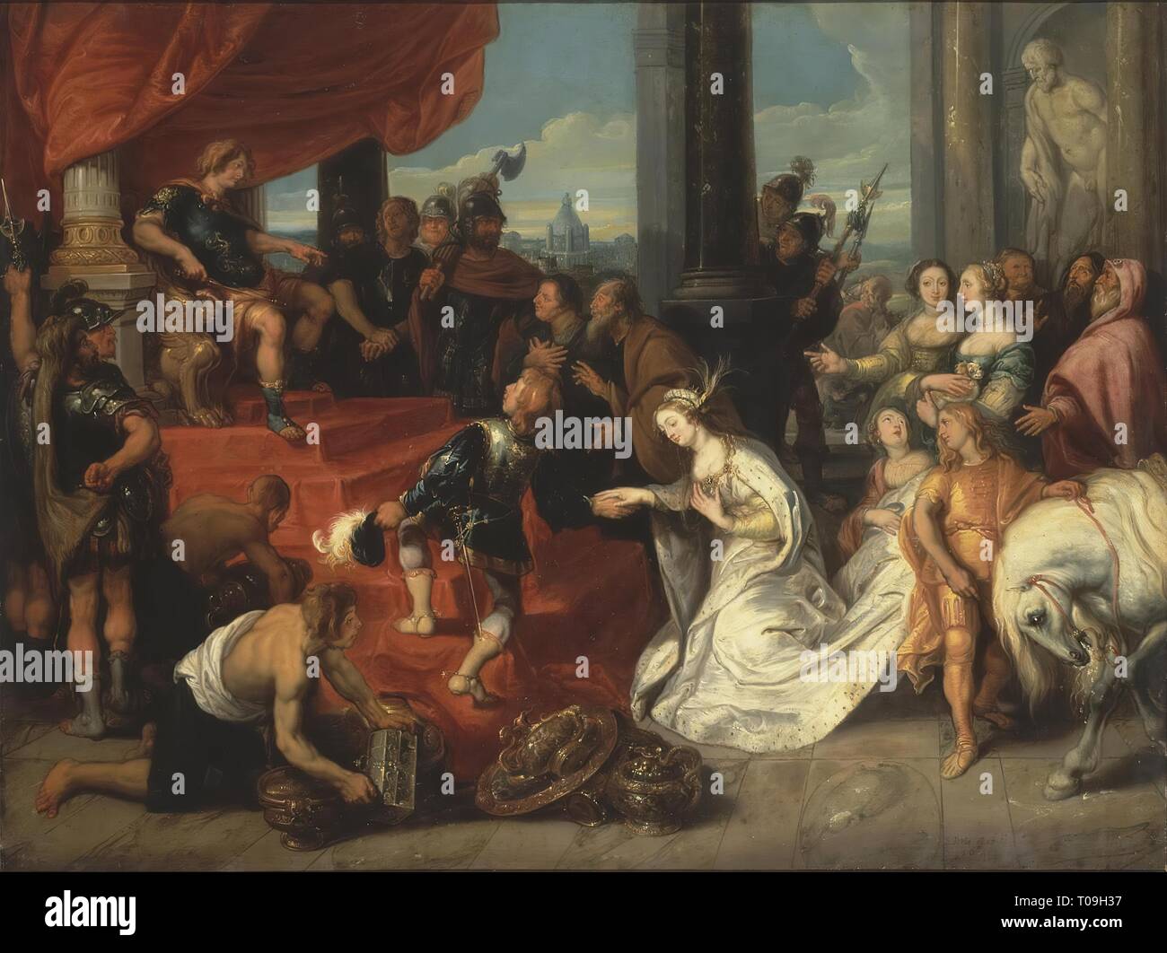 'The Magnanimity of Scipio Africanus'. Flanders, 1641. Dimensions: 66 ...