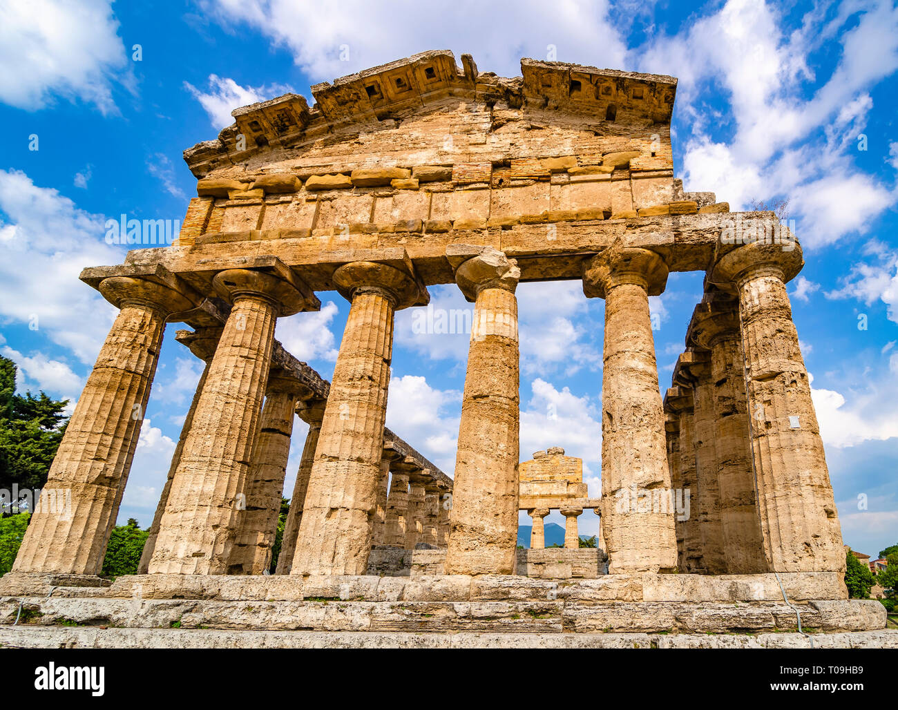 Temple temple ceres paestum greek hi-res stock photography and images ...