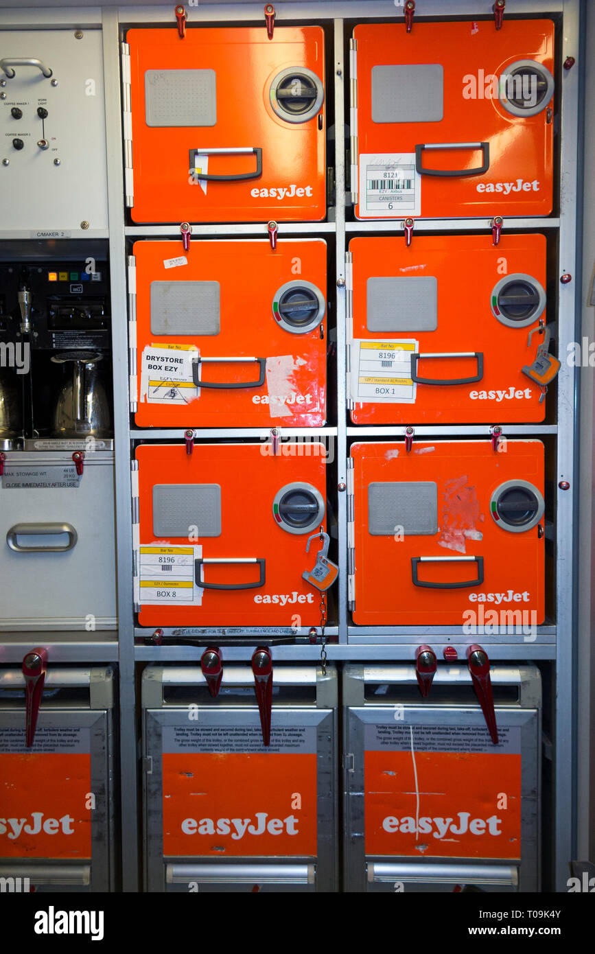 Aluminium food / meal storage locker / lockers / box / canister boxes ...