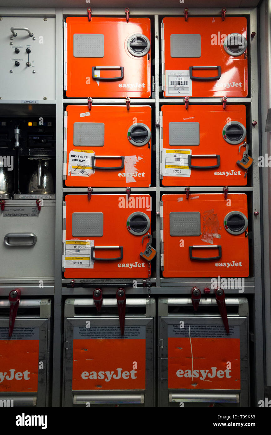 Aluminium food / meal storage locker / lockers / box / canister boxes ...