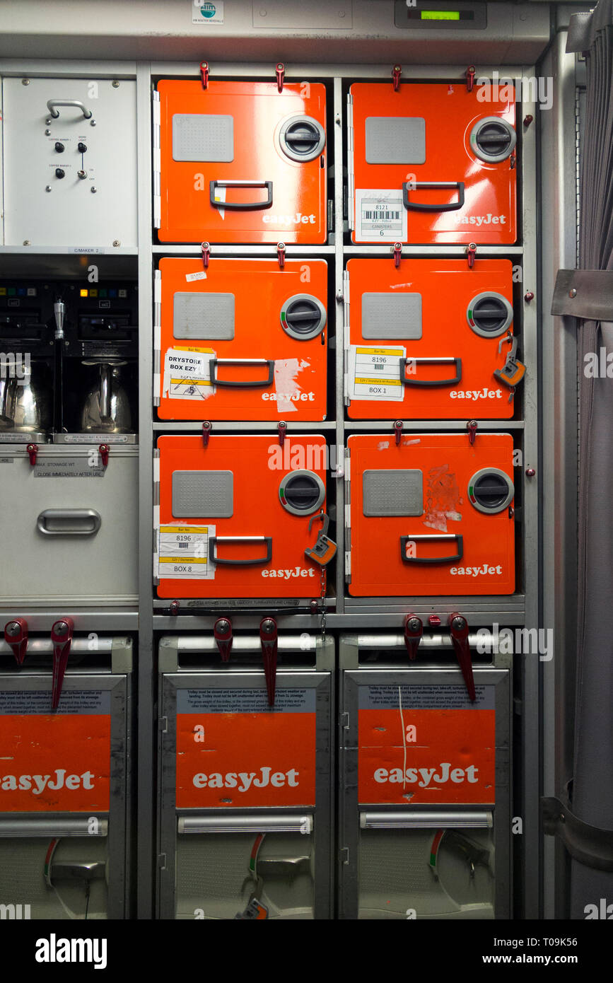 Aluminium food / meal storage locker / lockers / box / canister boxes ...