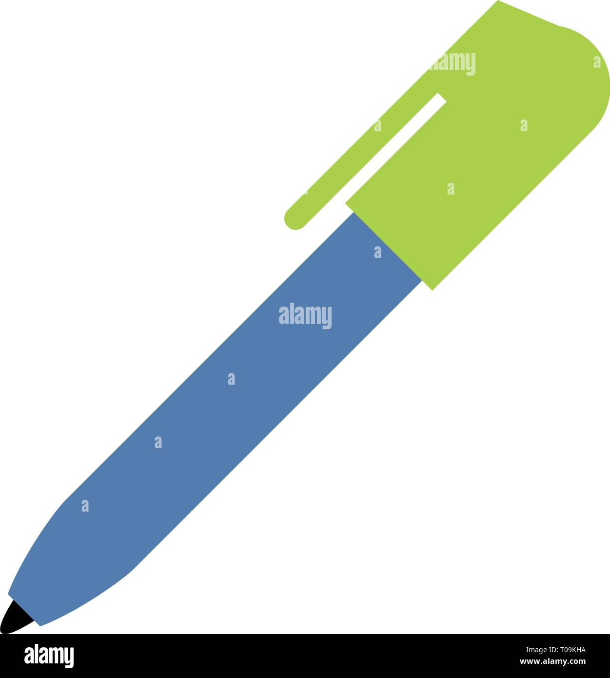 Pen office utensil isolated Stock Vector Image & Art - Alamy