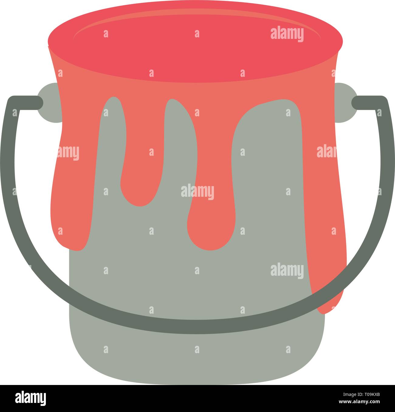 Paint bucket with splash Stock Vector Image & Art - Alamy