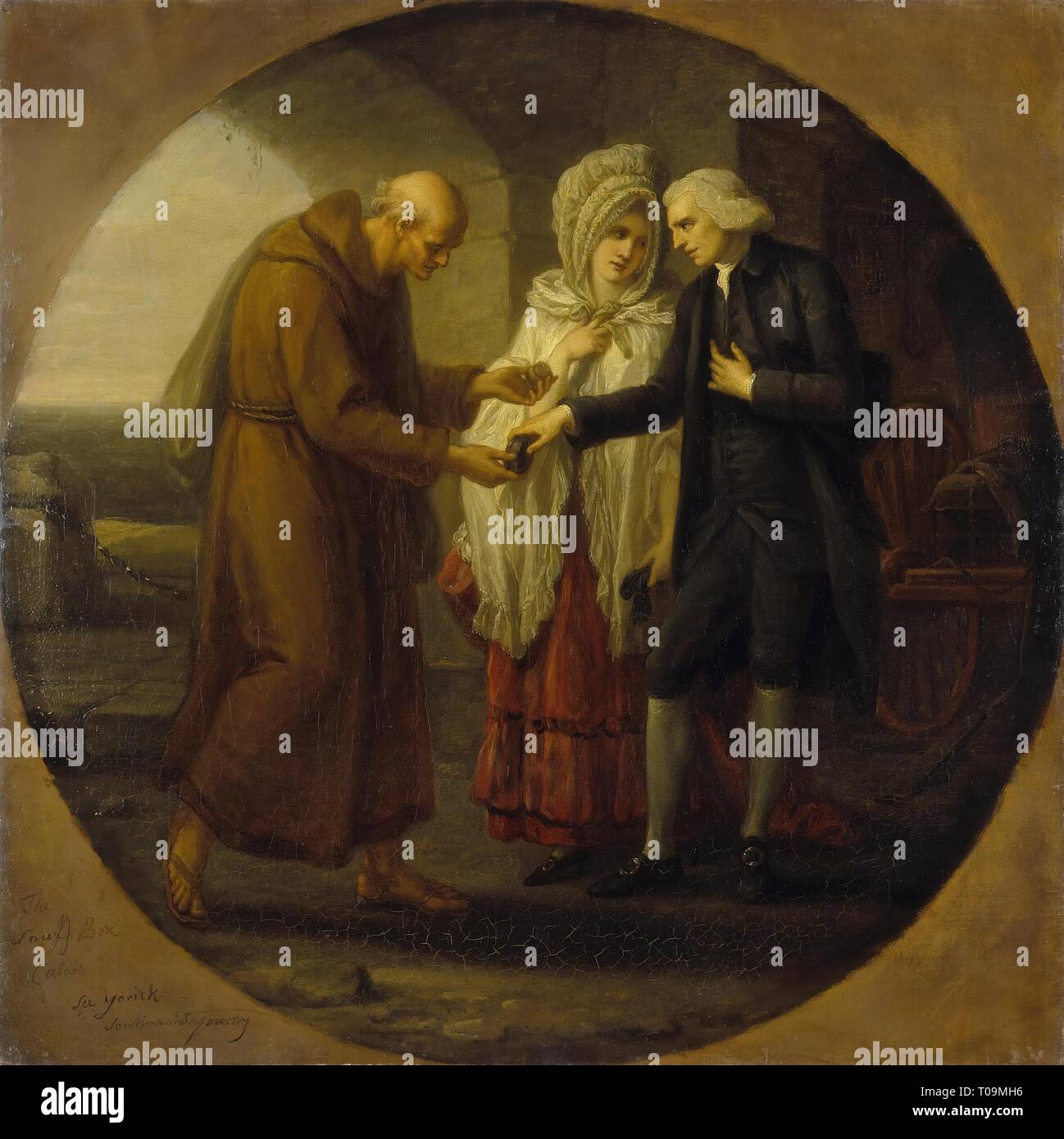 'Monk from Calais'. Germany, 1766-1781. Dimensions: 65,5x65,5 cm ...