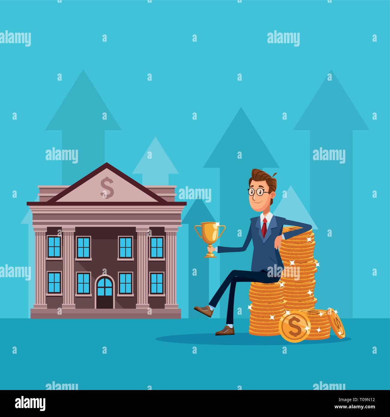 Seated businessman suit design hi-res stock photography and images - Alamy